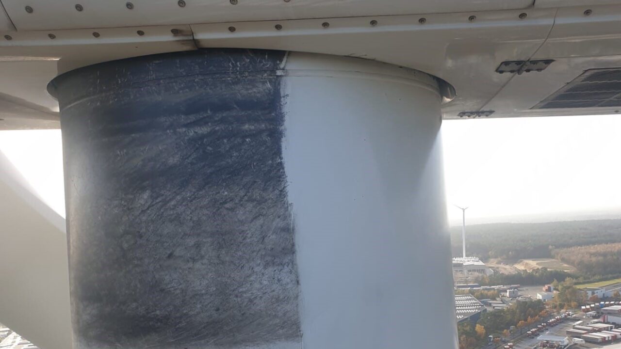 Cleaning windmills & windmill blades | Ouros